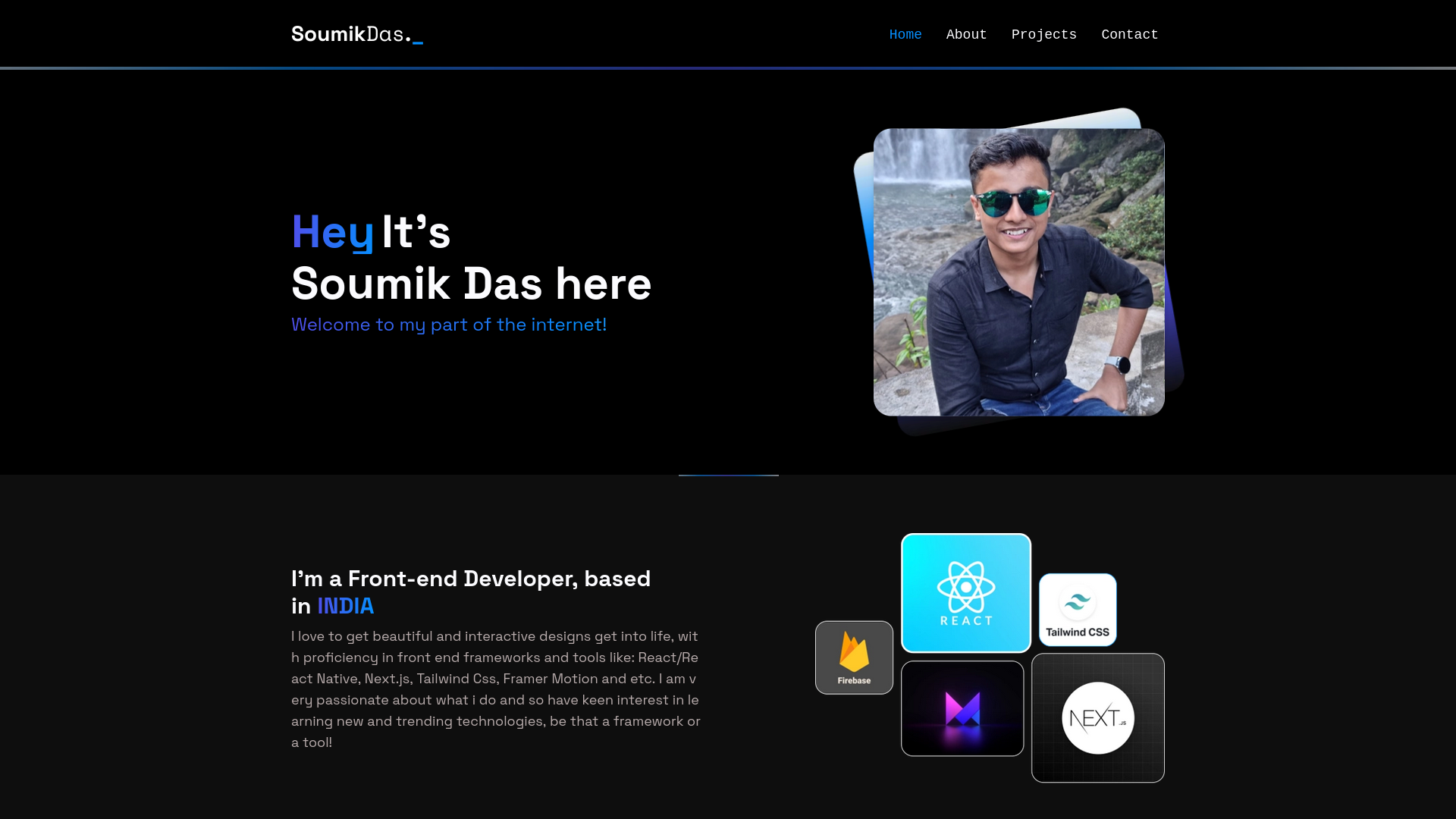 Soumik Das | Cross-Platform App Developer
